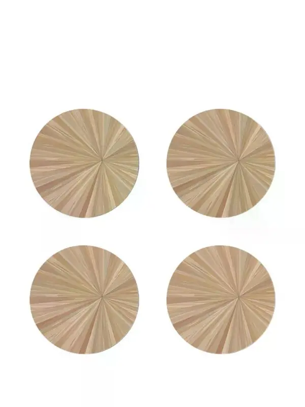 HESTIALIVING Soleil Round Coaster - Neutrals