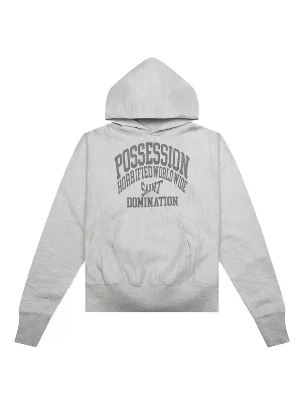 SAINT MXXXXXX Logo-print Hoodie