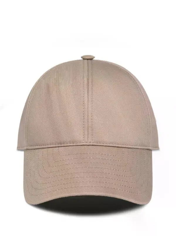 COURREGES Logo-embroidered Baseball Cap - Neutrals