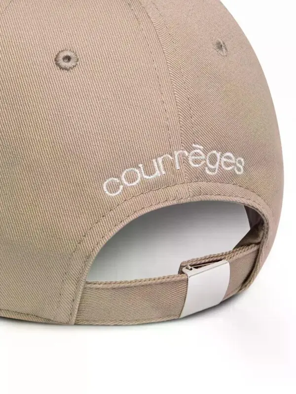 COURREGES Logo-embroidered Baseball Cap