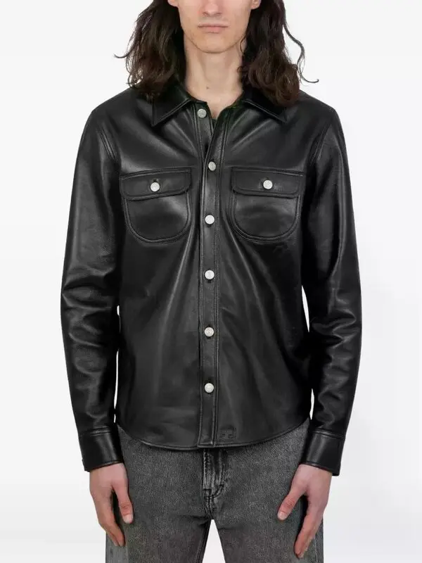 COURREGES Leather Shirt