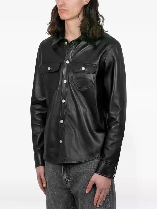 COURREGES Leather Shirt