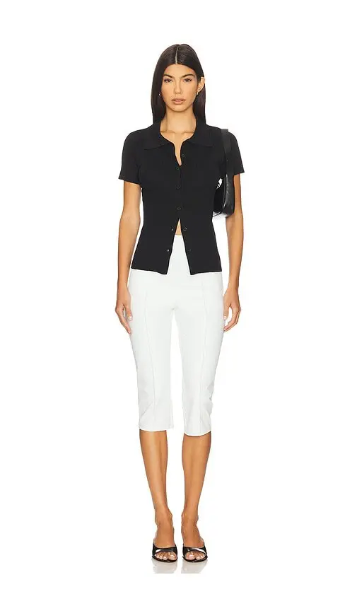 ALL THE WAYS Kelia Button Up Top