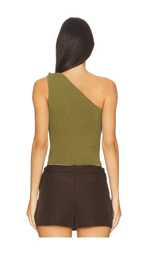 Simkhai Fenix One Shoulder Top