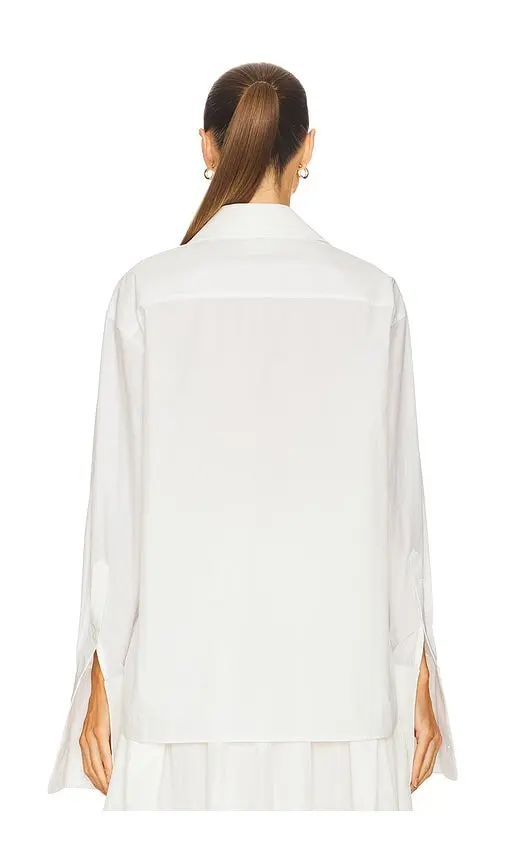 HELSA Classic Oversized Shirt In Tech Poplin