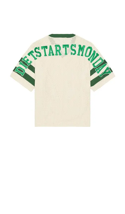 DIET STARTS MONDAY Knitted Mesh Jersey