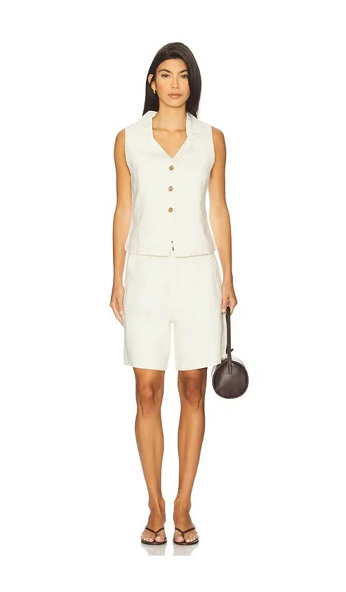 DL1961 Neev Sleeveless Linen Top