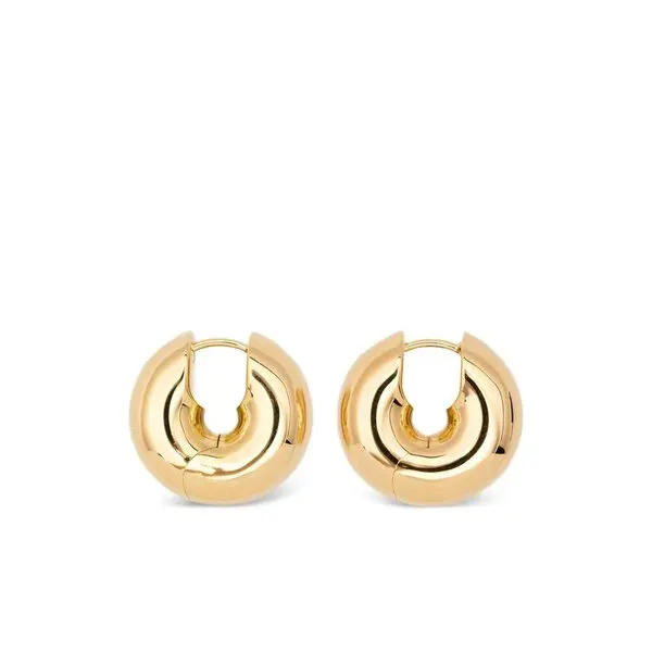 Tom Wood Sphere Hoop Earrings - Gold