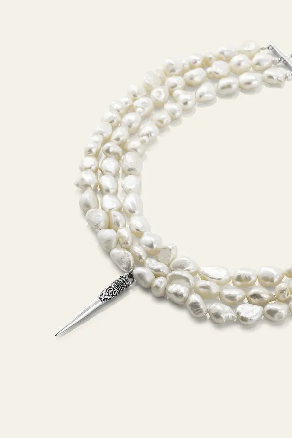Ba&sh Blanca Pearl Necklace