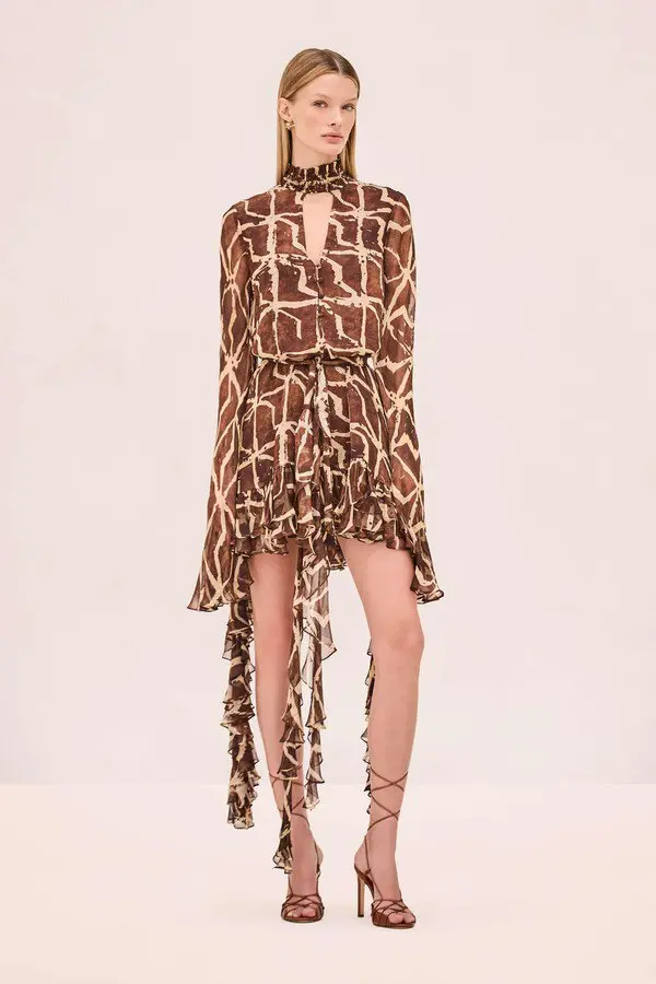 knee length dresses for ladies Amalia Mini Dress 5060S