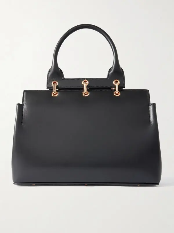 Gabriela Hearst Small Leather Tote - Black