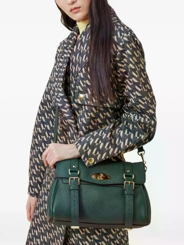 Mulberry Alexa Braided-handle Shoulder Bag - Green