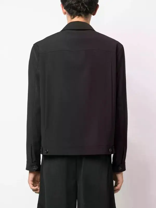 Helmut Lang Zip-up Tailored Shirt Jacket