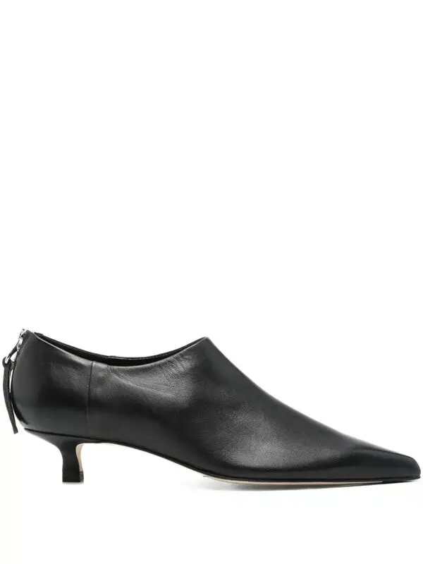AeydĒ Virun Pointed-toe Kitten-heel Boots