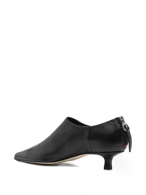 AeydĒ Virun Pointed-toe Kitten-heel Boots