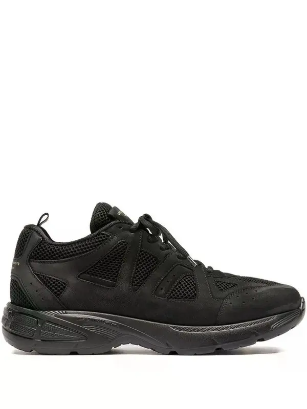 Officine Creative Leather Sneakers - Black