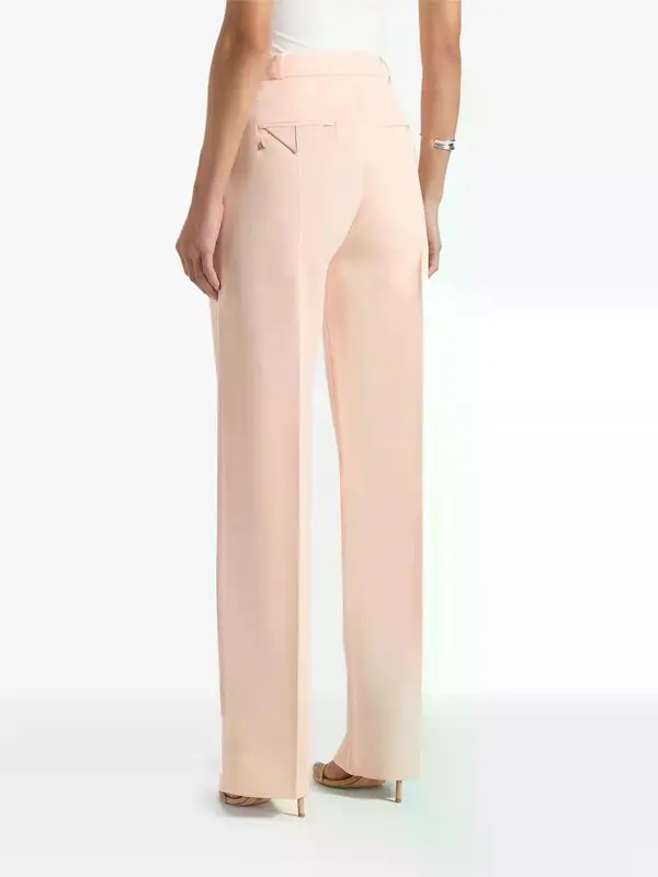 Manière De Voir Maniere De Voir Julie Twin-pleat Tailored Trousers - Pink