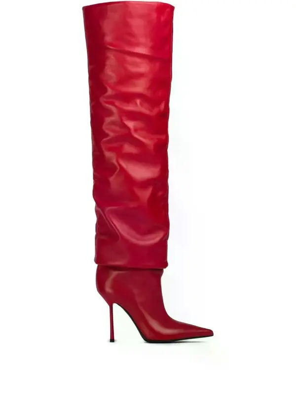LE SILLA 100mm Bella Slouchy Pointed-toe Boots
