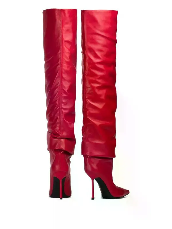 LE SILLA 100mm Bella Slouchy Pointed-toe Boots
