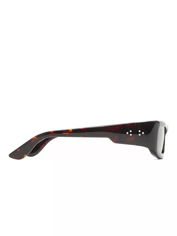 PORT TANGER Rectangle Tortoiseshell Sunglasses