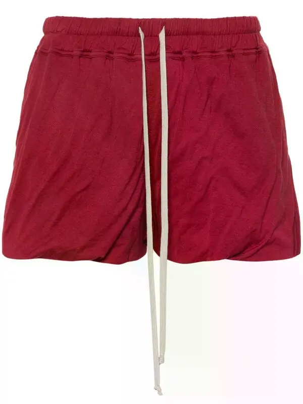Rick Owens Side-slit Jersey Shorts