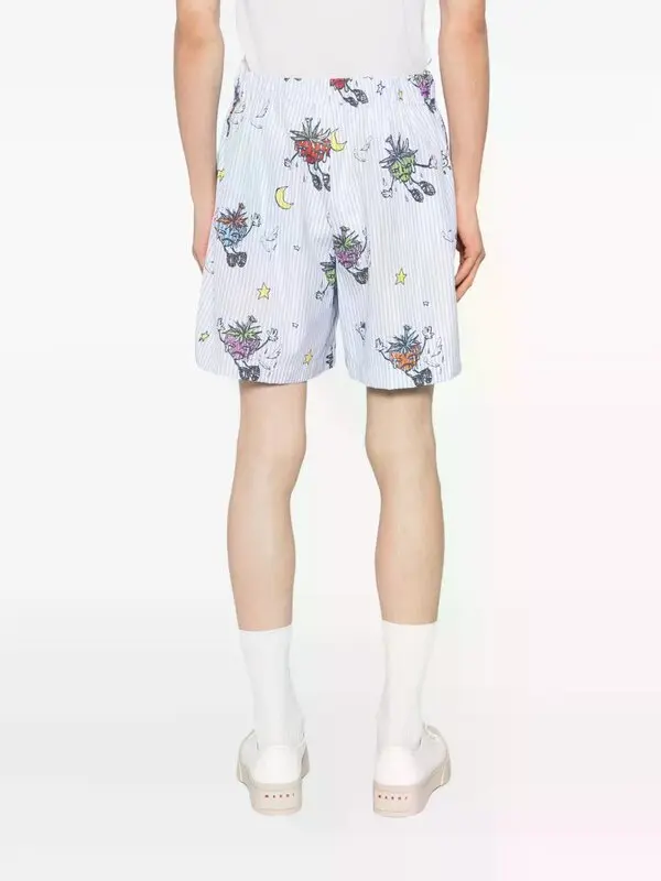 SKY HIGH FARM WORKWEAR Strawbabies Shorts