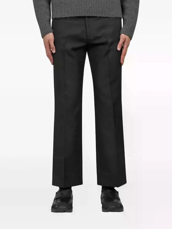 COURREGES Pressed-crease Trousers