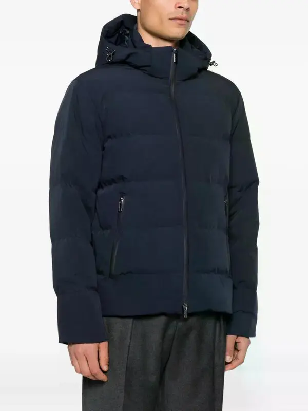 Paul & Shark Hooded Quilted Jacket