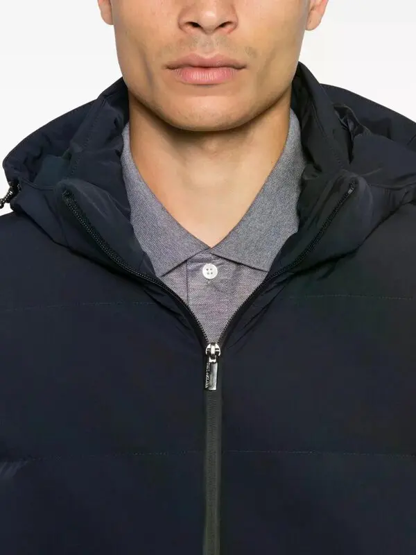 Paul & Shark Hooded Quilted Jacket