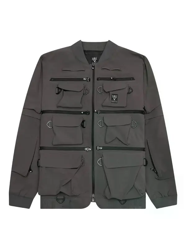 SOUTH2 WEST8 Multi-pocket Zipped Jacket