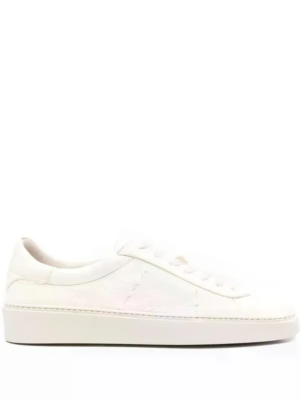 Eleventy Leather Low-top Sneakers