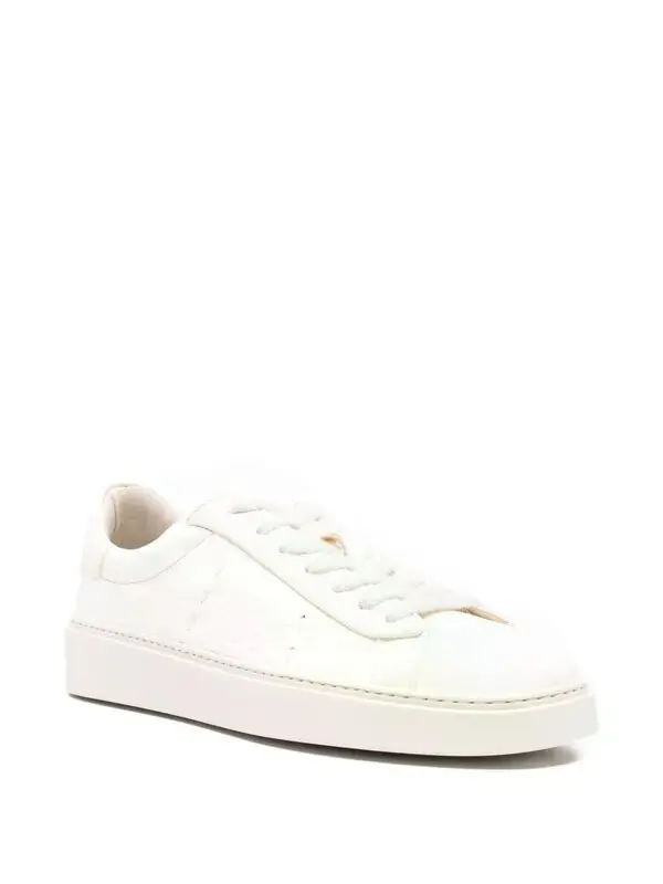 Eleventy Leather Low-top Sneakers