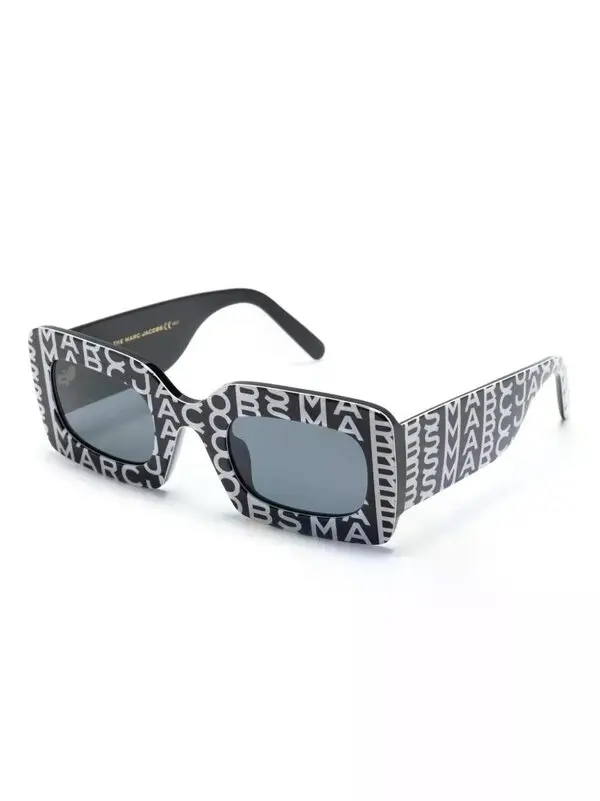 Marc Jacobs Monogram Rectangular-frame Sunglasses