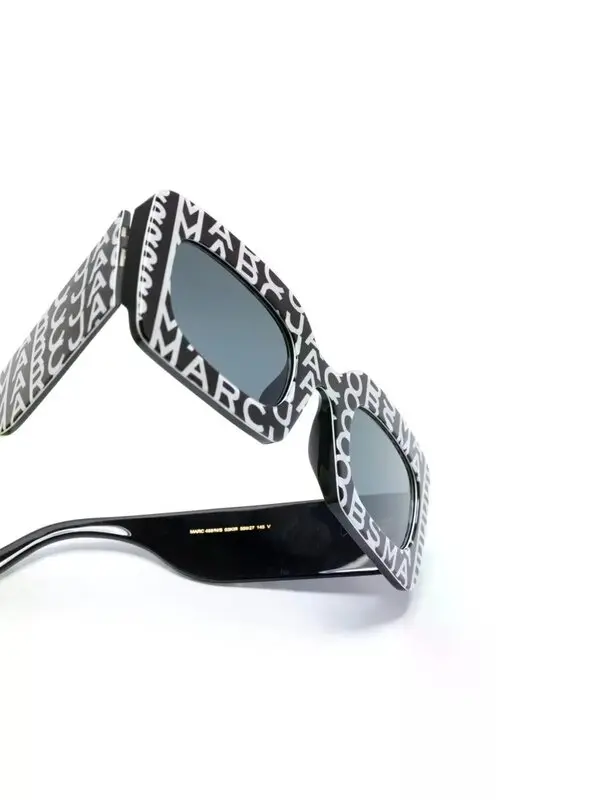 Marc Jacobs Monogram Rectangular-frame Sunglasses