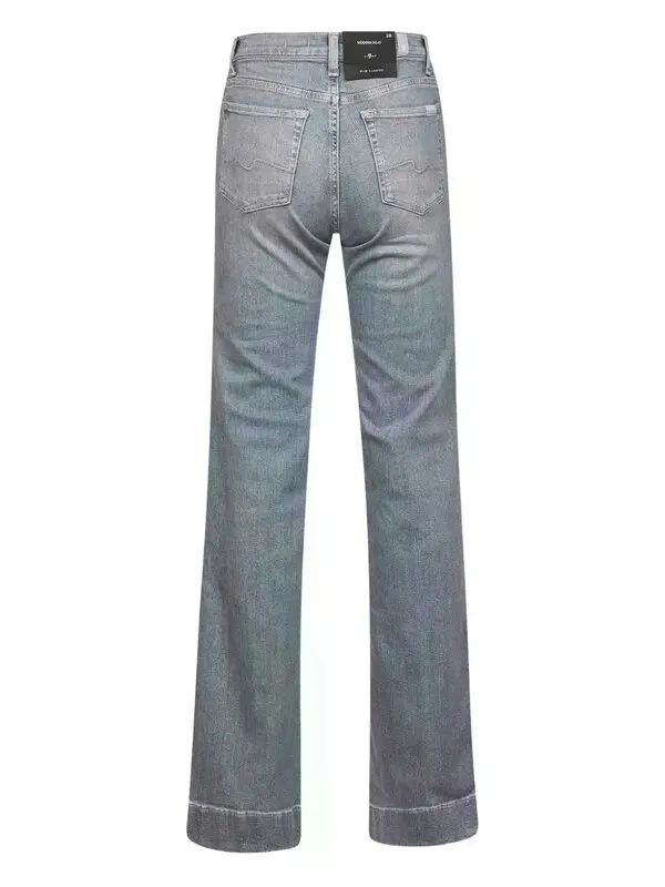 7 For All Mankind High-waist Straight Leg Jeans