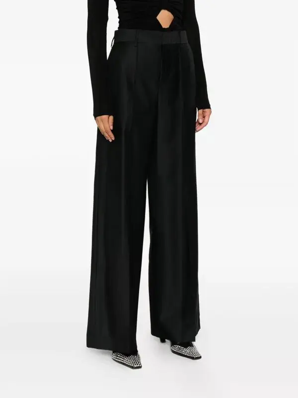 Alberta Ferretti Pleat-detail Trousers