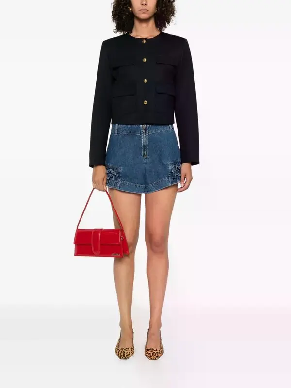P.a.r.o.s.h Liliuxy Cropped Jacket - Blue