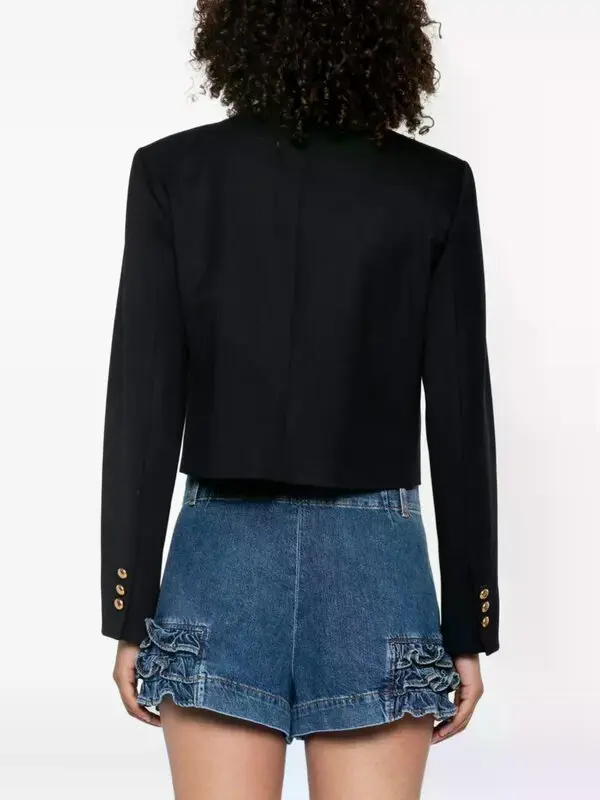 P.a.r.o.s.h Liliuxy Cropped Jacket - Blue