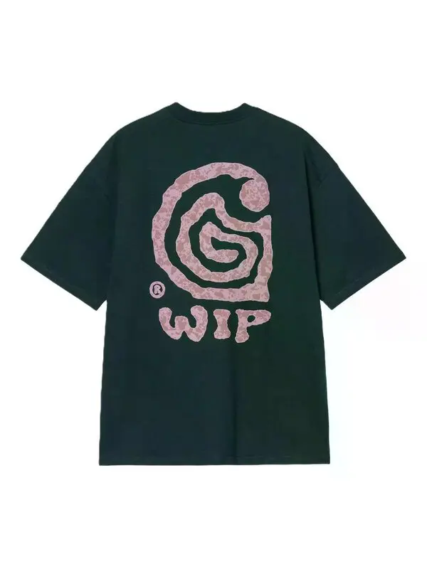 Carhartt Work In Progress Helix Swirl-logo T-shirt