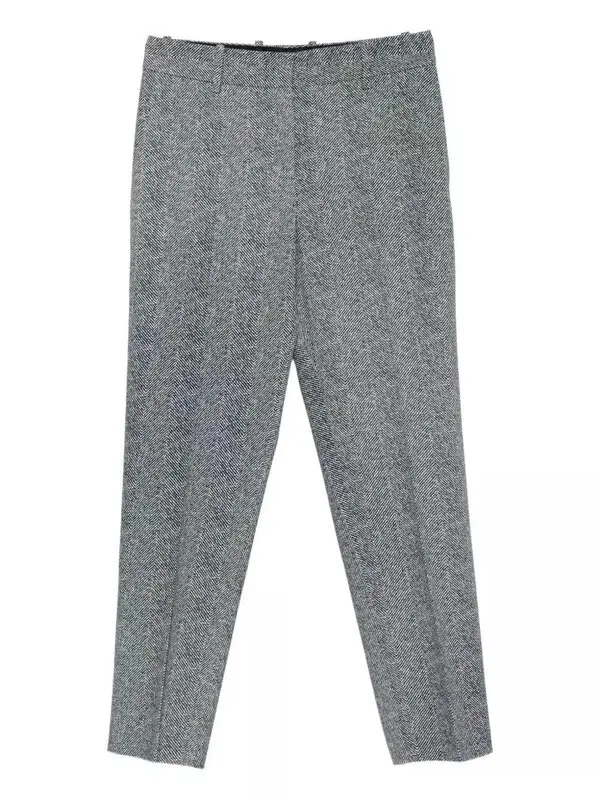 Ermanno Scervino Herringbone Pattern Trousers