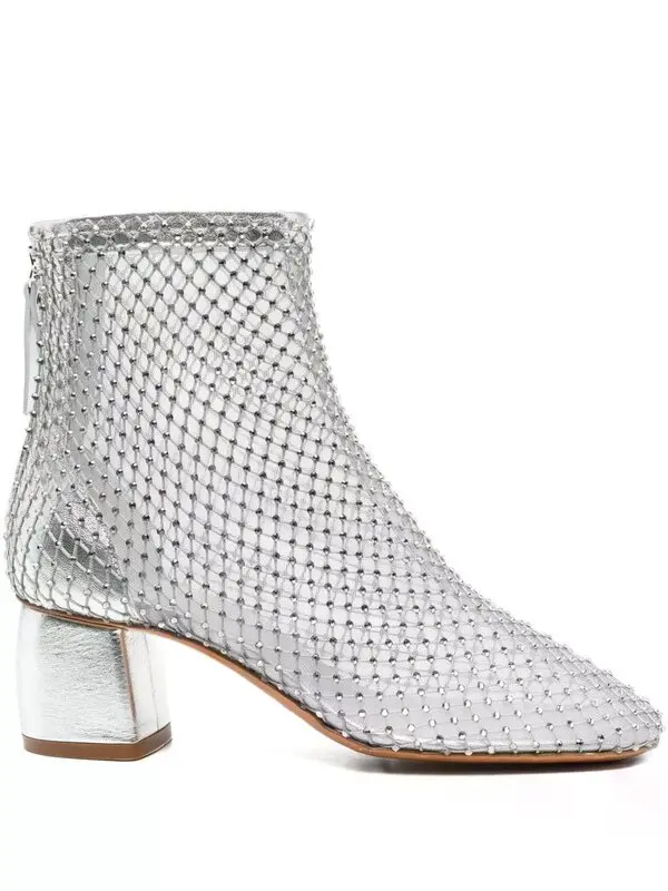 FORTE_FORTE Embellished Mesh Boots