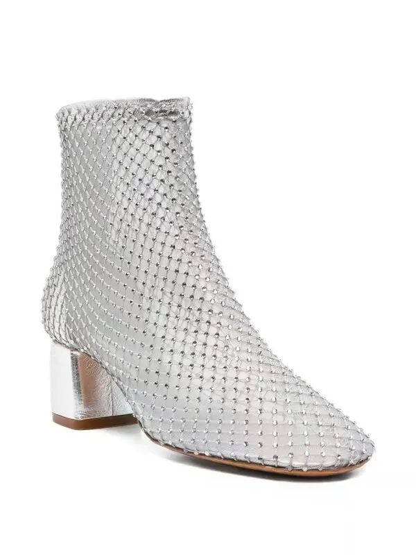 FORTE_FORTE Embellished Mesh Boots