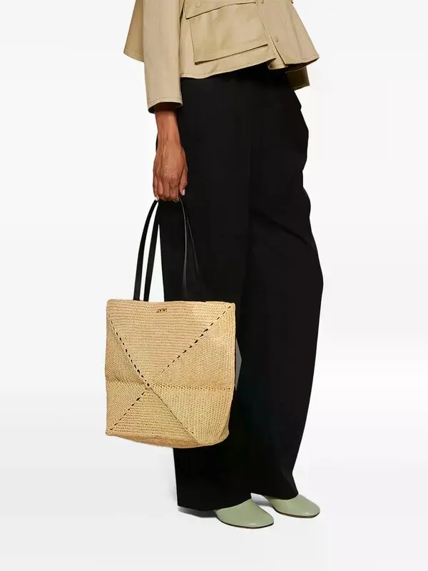 Loewe Puzzle Shoulder Bag - Neutrals