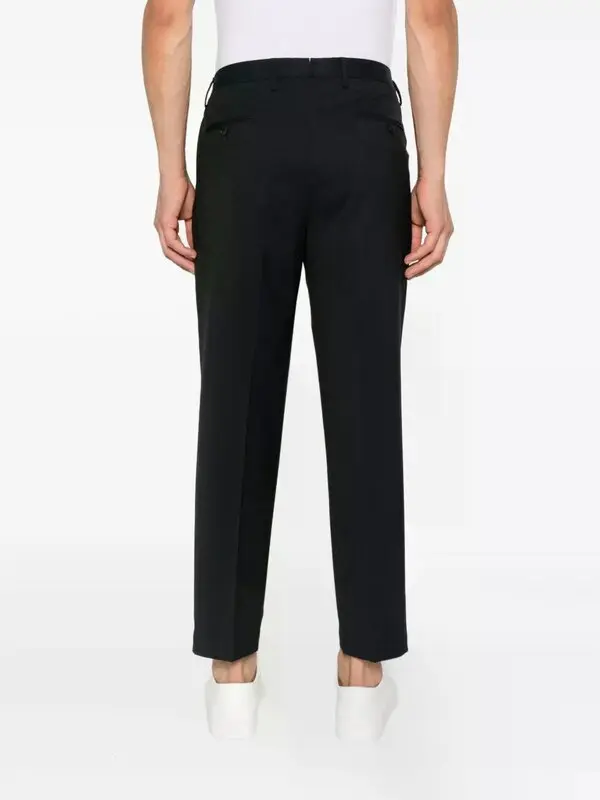 BRIGLIA 1949 Pleated Front Straight Leg Trousers
