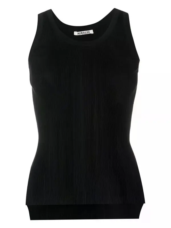Auralee Sleeveless Cotton Knitted Top