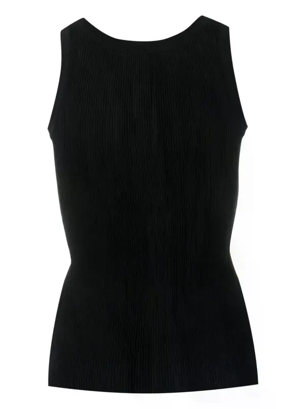 Auralee Sleeveless Cotton Knitted Top