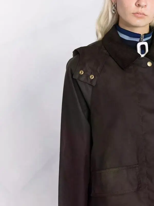 Barbour Avon Wax-cotton Hooded Jacket