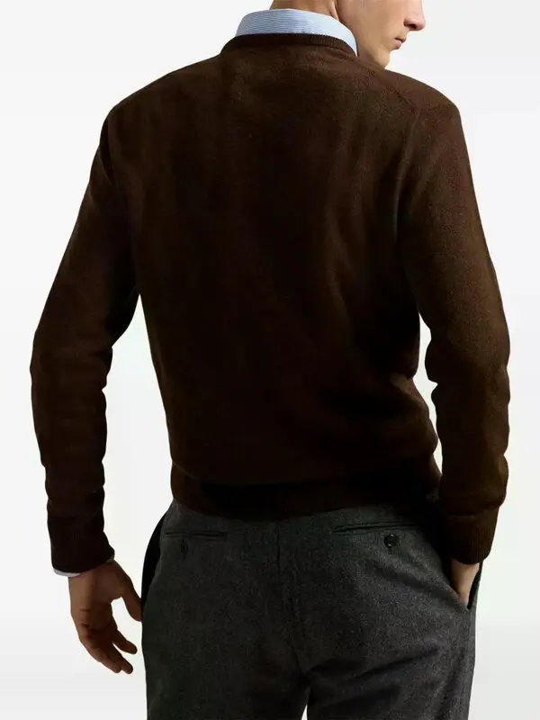 Polo Ralph Lauren Crew-neck Knit Sweater - Brown