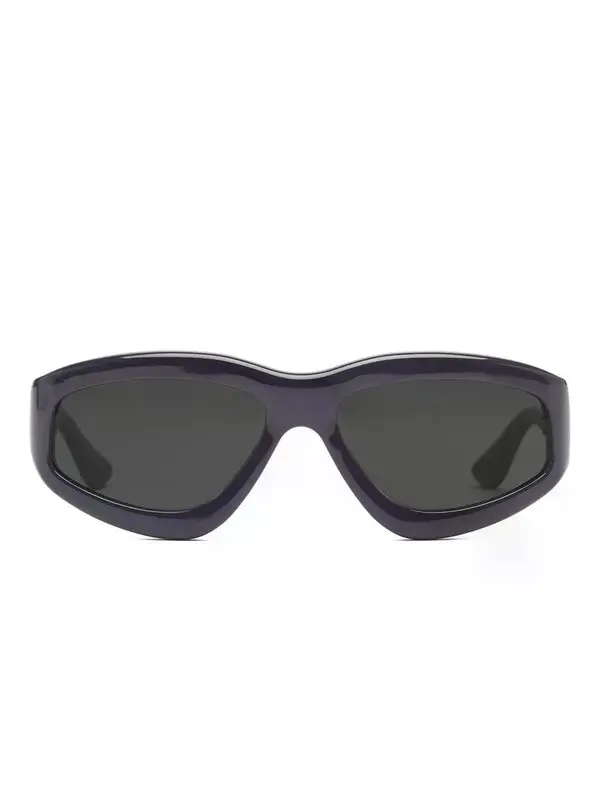 PORT TANGER Geometric-frame Sunglasses - Black