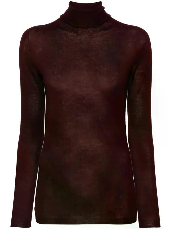 Fabiana Filippi Cashmere-silk Roll-neck Sweater
